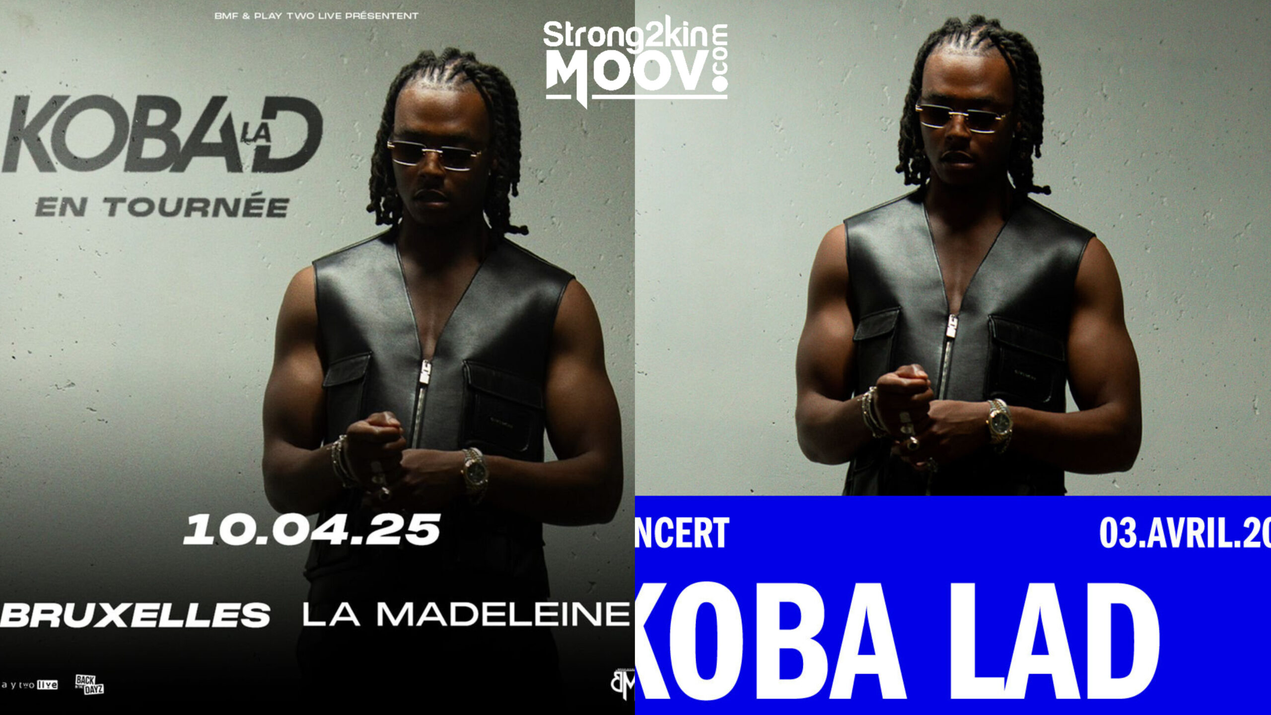 Koba LaD annonce des concerts à l'Adidas Arena et La Madeleine en 2025 ...